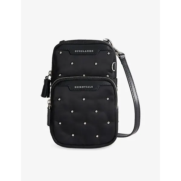ANYA HINDMARCH Studs Essentials Satin Cross-body Bag
