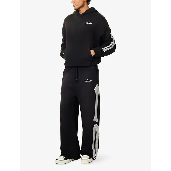 Amiri Bones Oversized Cotton-jersey Jogging Bottoms