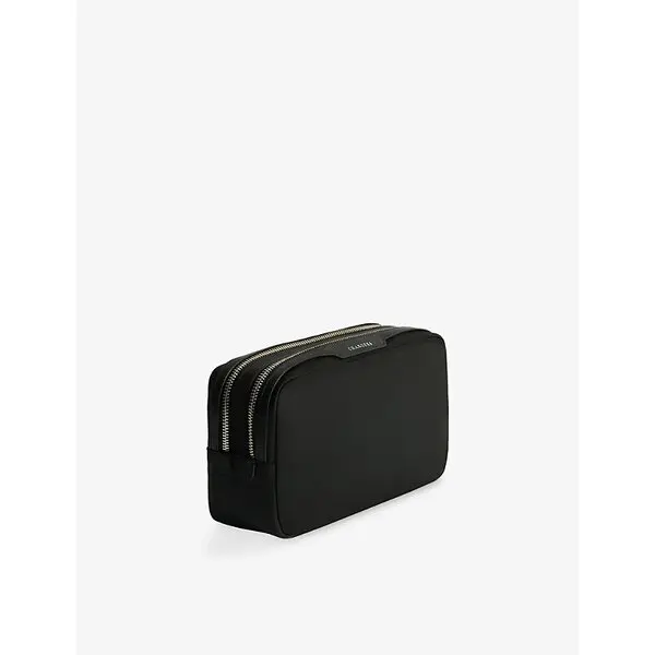 ANYA HINDMARCH Travel Kit Woven Pouch - Black