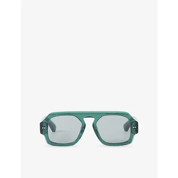 JOSEPH Talba Aviator Sunglasses - Mint