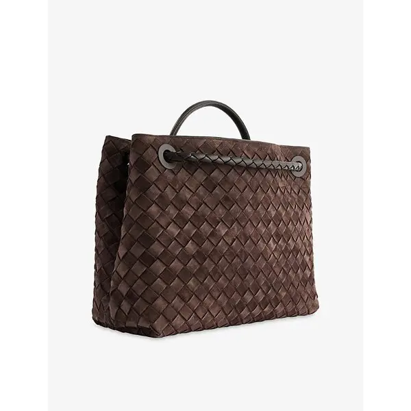 Bottega Veneta Andiamo Medium Suede Bag