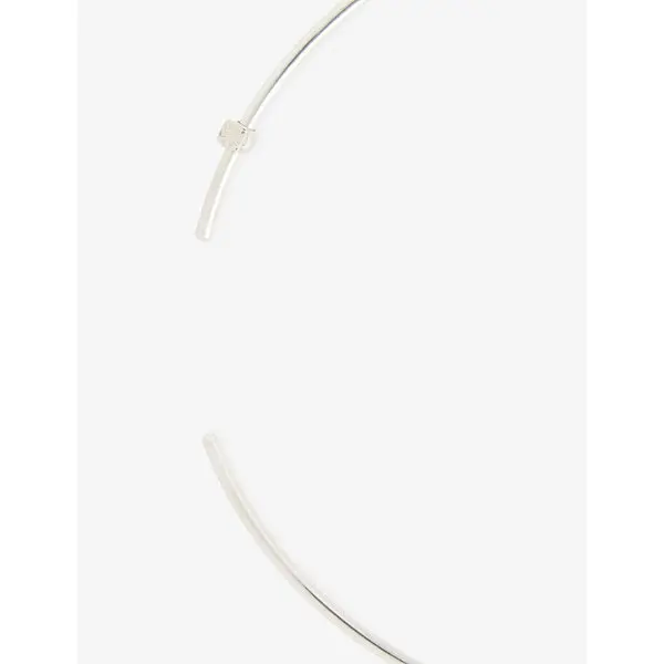 PLOW Fresh-water Pearl-charm Sterling- Choker