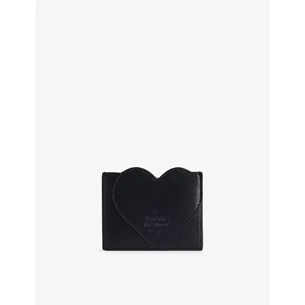 VIVIENNE WESTWOOD Heart Leather Card Holder
