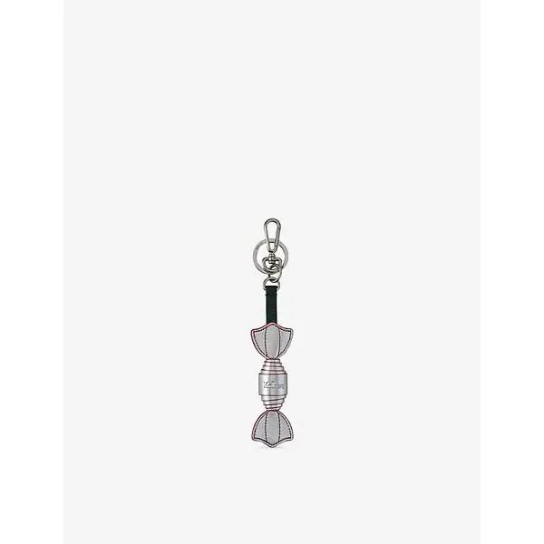 Mulberry Sweet Metallic-leather Keyring - Multi-colour