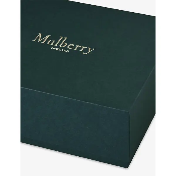 Mulberry Sweet Metallic-leather Keyring