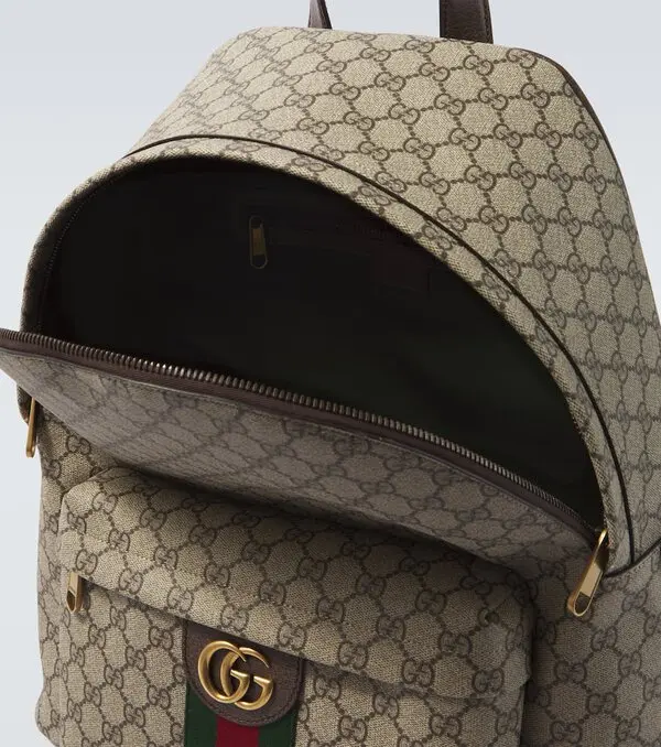 Gucci Gg Canvas Backpack - Multicoloured