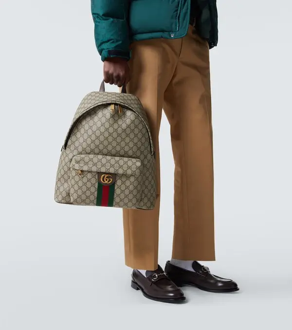 Gucci Gg Canvas Backpack - Multicoloured