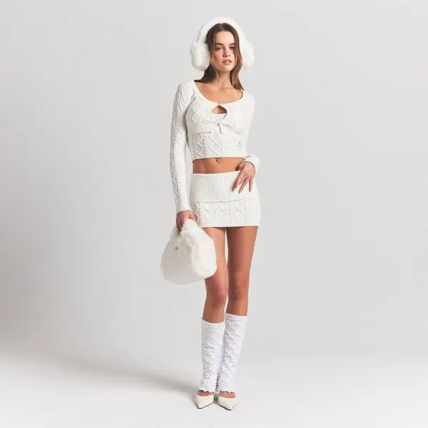 SKIMS Faux Fur Mini Bag