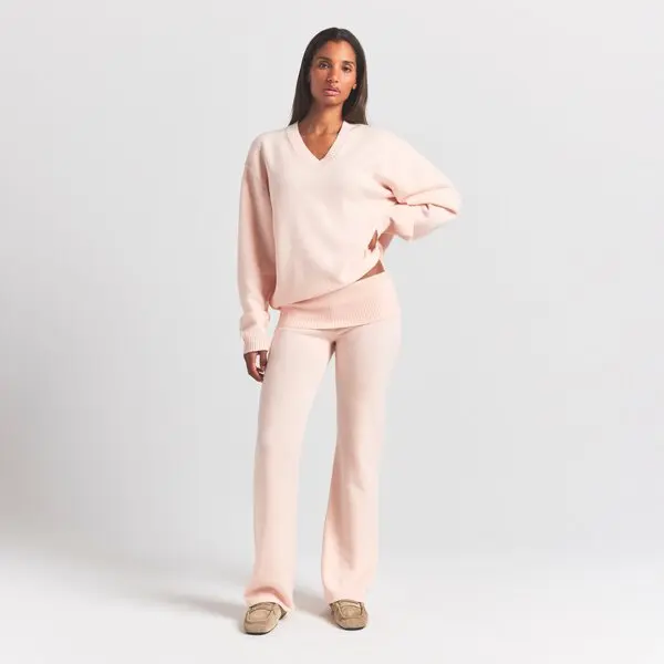SKIMS Pullover V-neck Sweater - Primrose