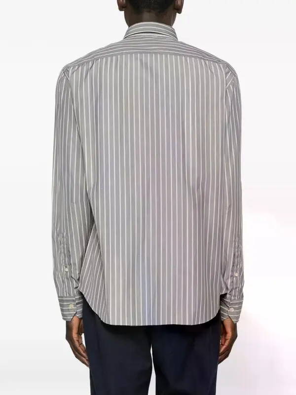 SALVATORE PICCOLO Double-stripe Classic Shirt