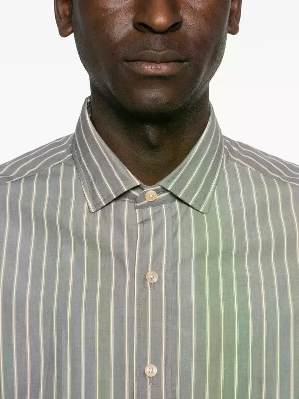 SALVATORE PICCOLO Double-stripe Classic Shirt