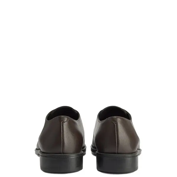 GIUSEPPE ZANOTTI Marquess Leather Derby Shoes - Brown