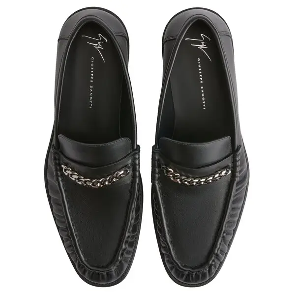 GIUSEPPE ZANOTTI Weeston Chain Loafers