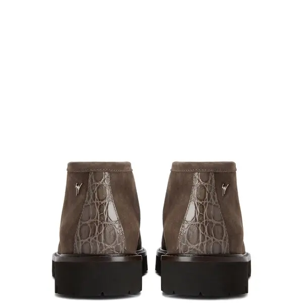 GIUSEPPE ZANOTTI Rivaux High Ankle Boots - Grey