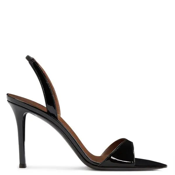 GIUSEPPE ZANOTTI Lilibeth 90 Slingback Sandals - Black