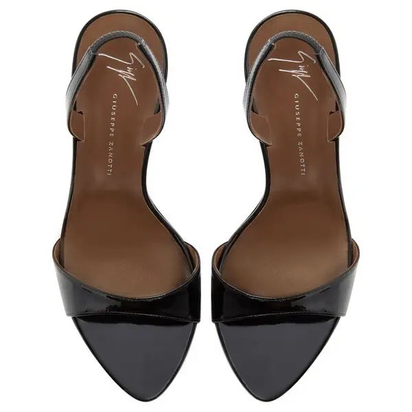 GIUSEPPE ZANOTTI Lilibeth 90 Slingback Sandals - Black