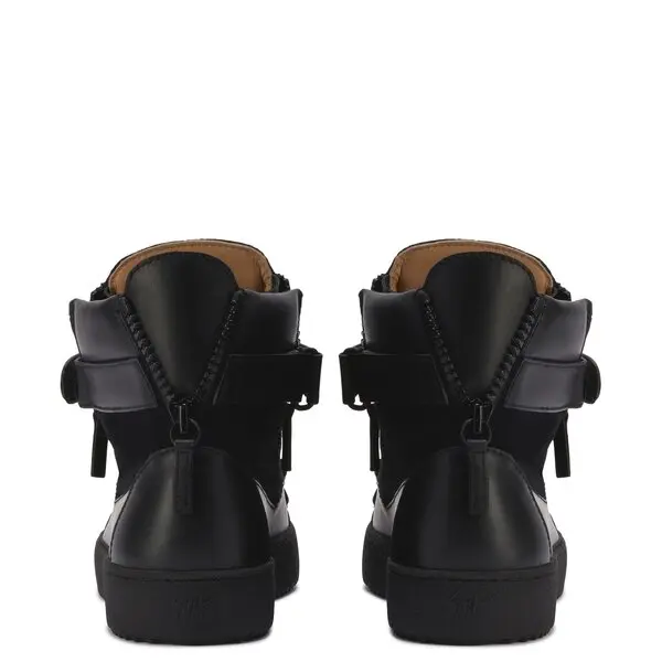 GIUSEPPE ZANOTTI Coby Matt High-top Sneakers - Black