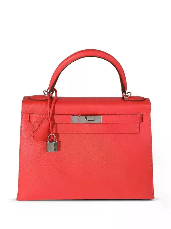 Hermès Kelly 28 Sellier Handbag - Orange