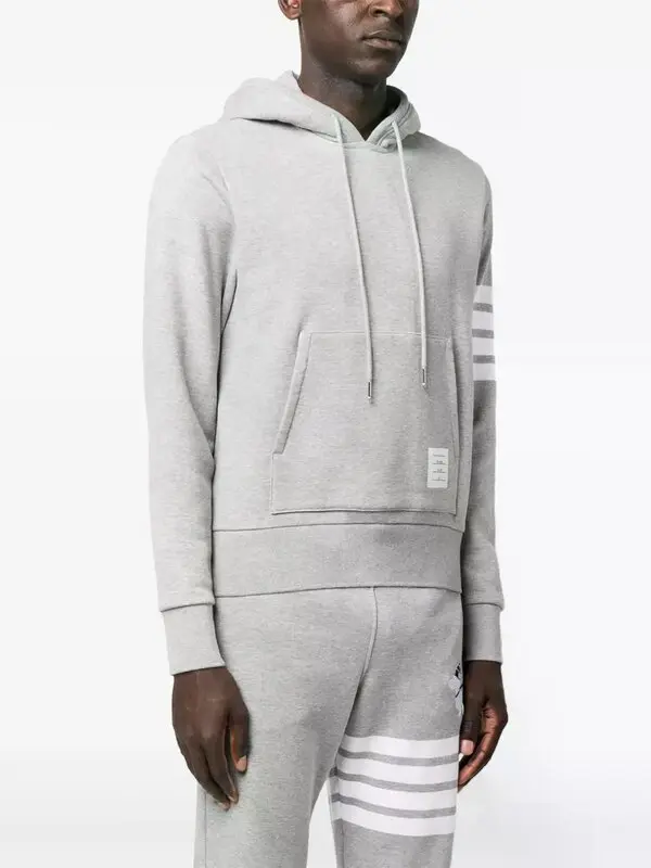 Thom Browne Hector-embroidered Loopback Hoodie
