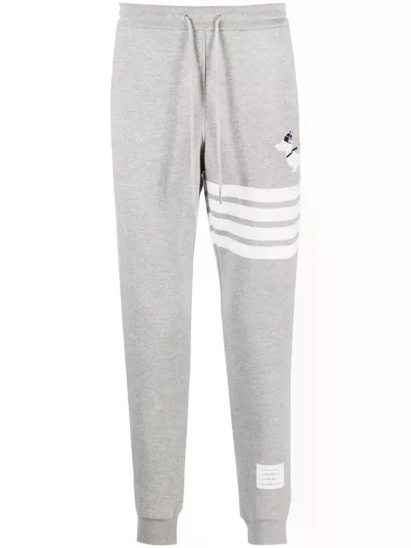 Thom Browne Hector-embroidered Track Pants