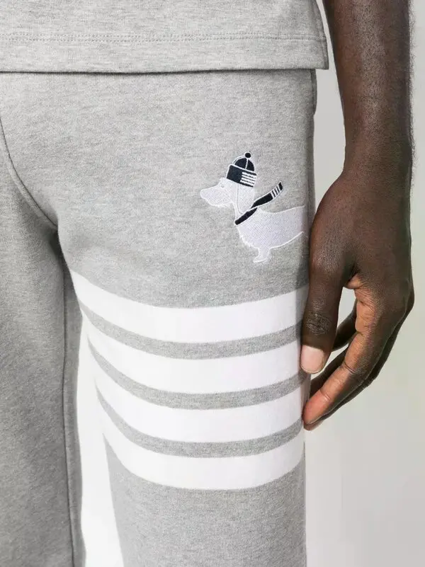 Thom Browne Hector-embroidered Track Pants