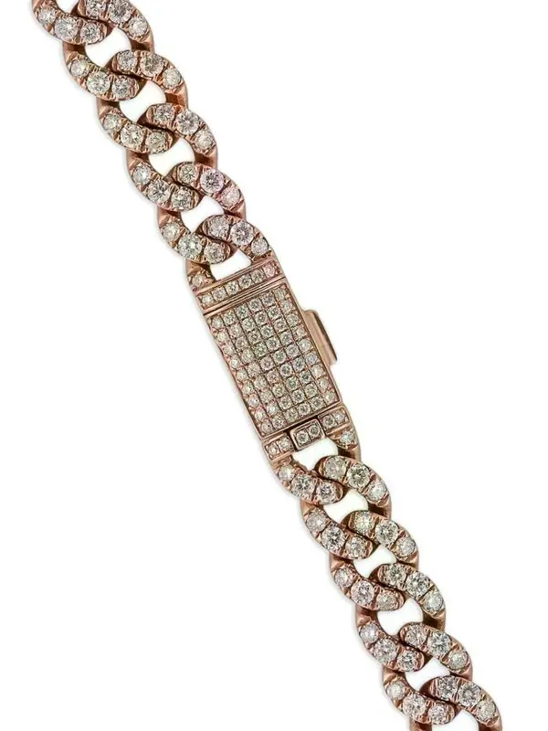 JEWELS AFICIONADO Diamond Cuban Link Necklace