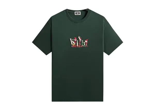 Kith Mas Serif Elf Tee Shirt - Stadium