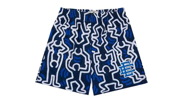 ERIC EMANUEL Ee Keith Haring Short - Blue