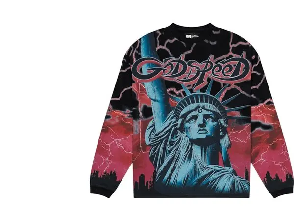 GODSPEED Voltage Long Sleeve T-shirt - Red