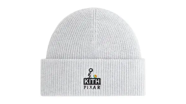 Kith X Disney Pixar Mia Beanie - Light Heather Grey