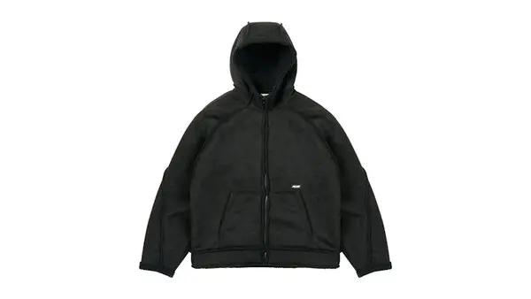PALACE Sherpa Faux Suede Hooded Jacket