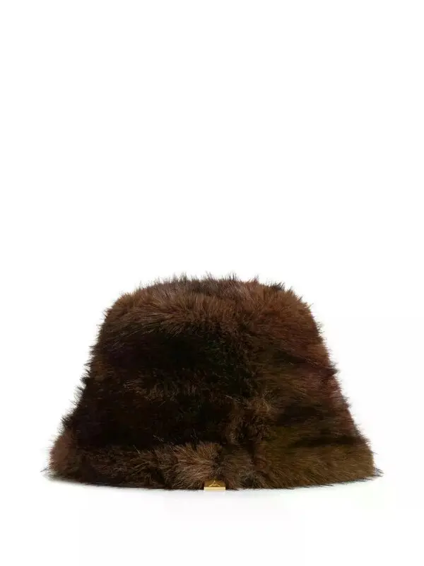 Manière De Voir Ilya Oversized Faux-fur Bucket Hat