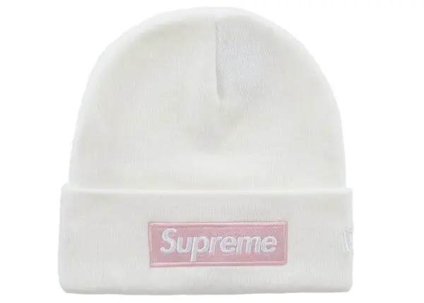 Supreme Box Logo Beanie - White