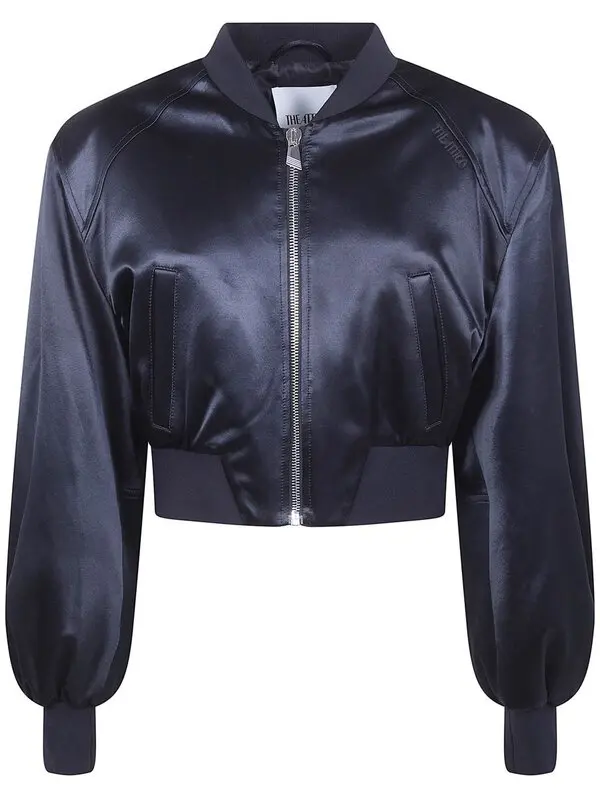 Attico Bomber Jacket - Black