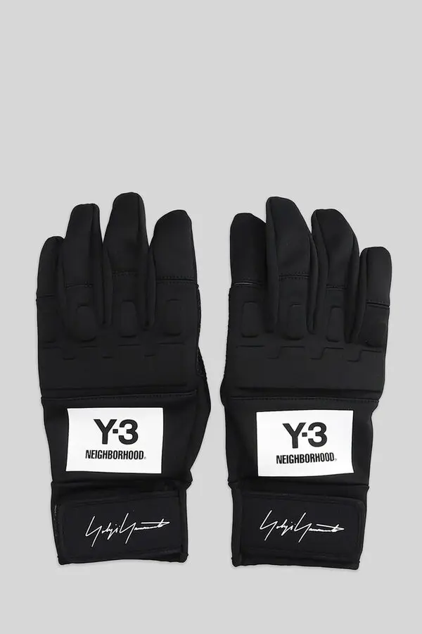Y-3 X NEIGHBORHOOD Gloves - Black