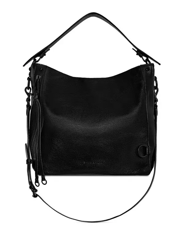 Rebecca Minkoff M.a.b. Leather Hobo - Black