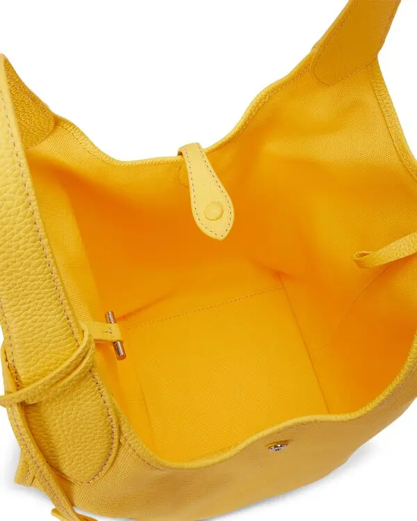 Polo Ralph Lauren Play Medium Leather Shoulder Bag - Yellow