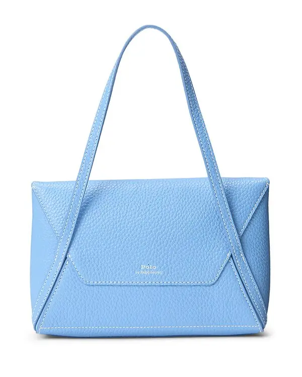 Polo Ralph Lauren Polo Play Mini Leather Envelope Bag - Blue