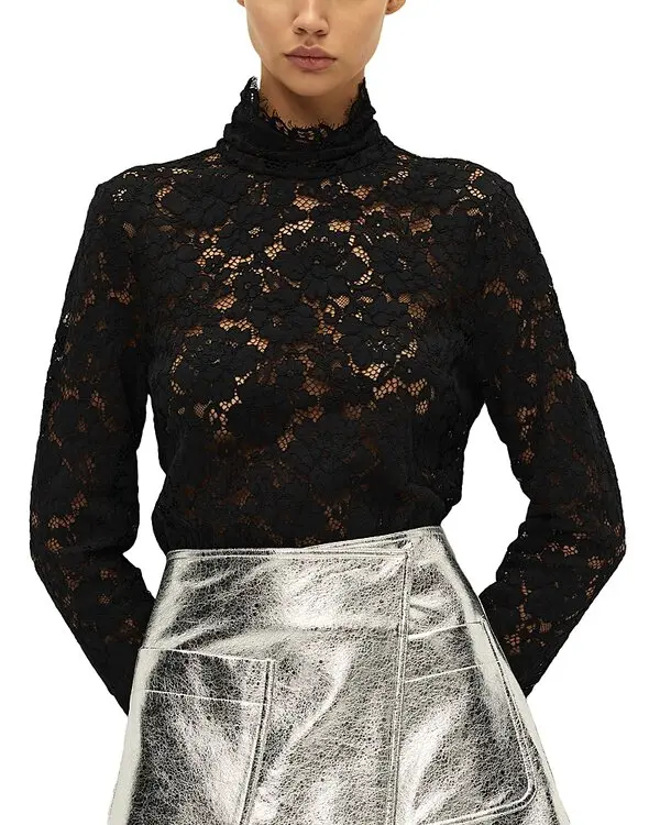 ELODIE THE LABEL Thea Lace Top