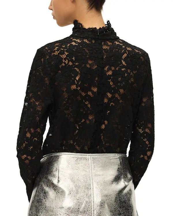 ELODIE THE LABEL Thea Lace Top