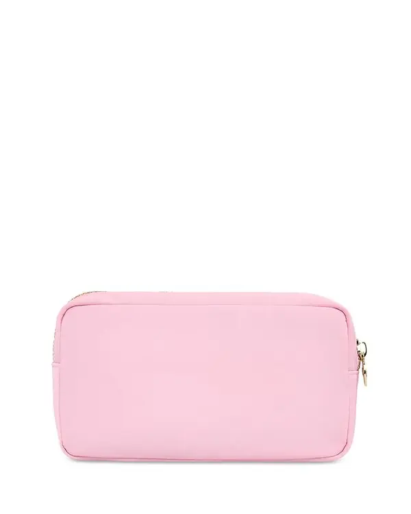 Stoney Clover Lane Embroidered Small Pouch - Flamingo
