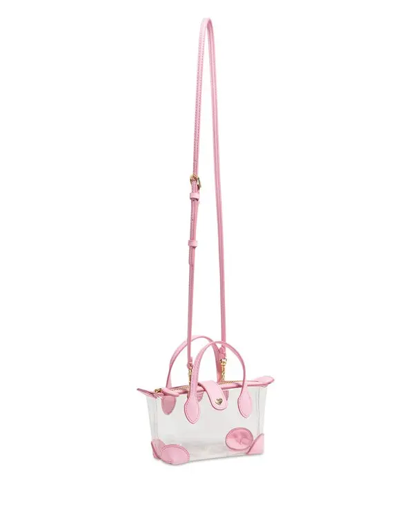 Stoney Clover Lane Clear Pouchette Crossbody Bag - Flamingo