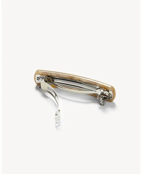 MACHETE No. 3 Heirloom Barrette - Sand Shell