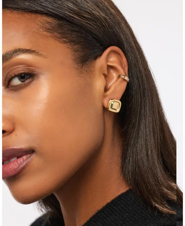 ANA LUISA Clara Stud Earrings - Gold