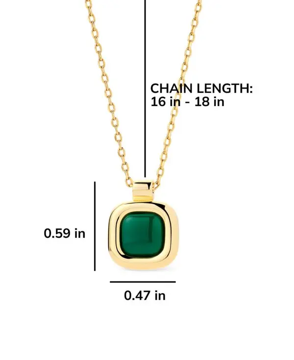 ANA LUISA Clara Mother Of Pearl Pendant
