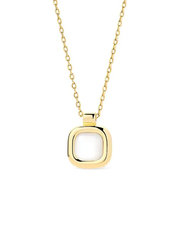 ANA LUISA Clara Mother Of Pearl Pendant - Gold