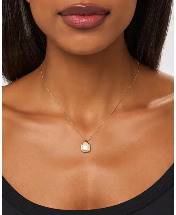 ANA LUISA Clara Mother Of Pearl Pendant