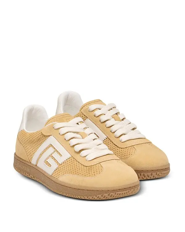 Balmain Swan Trainers - Beige