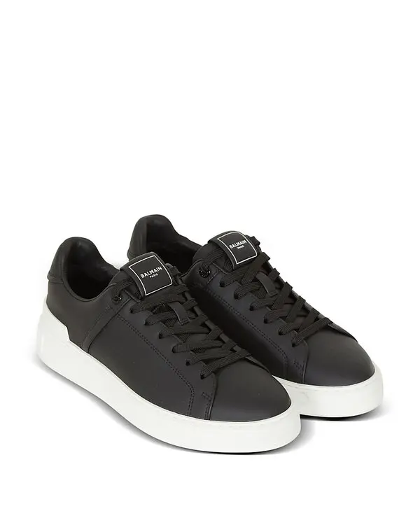 Balmain B-court Sneakers - Black