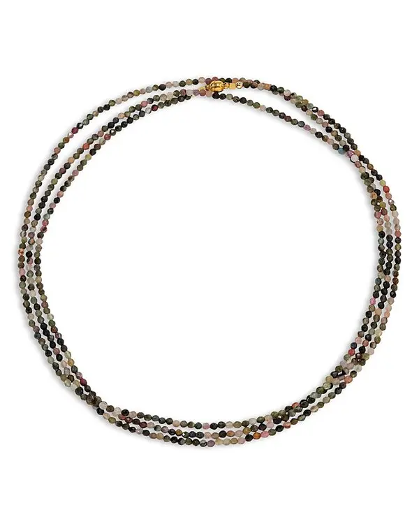 JENNIFER BEHR Lisette Beaded Necklace - Brown Multi